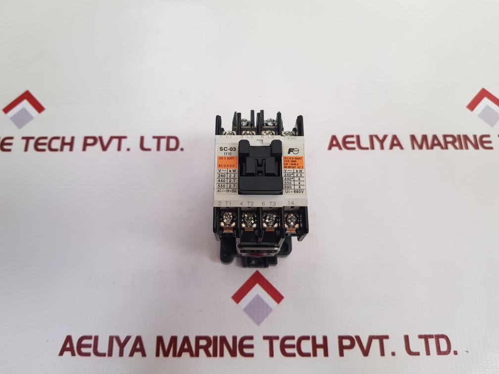 Fuji Electric Sc11Aa Magnetic Contactor Sc-03 – Aeliya Marine Tech