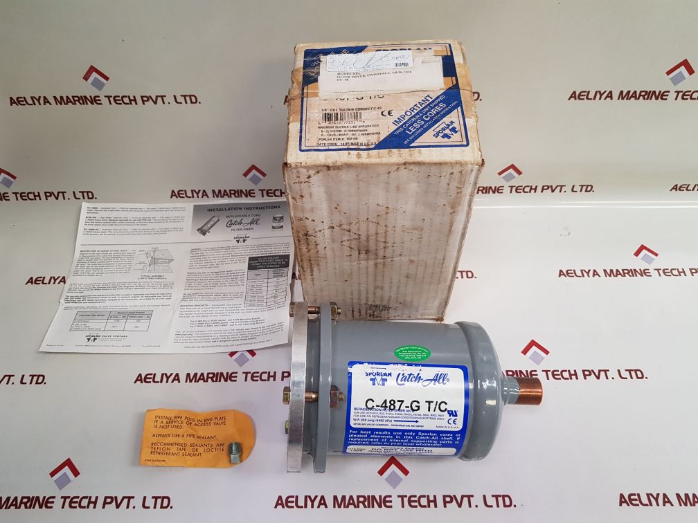 Sporlan C-487-g T/C Filter-drier – Aeliya Marine Tech
