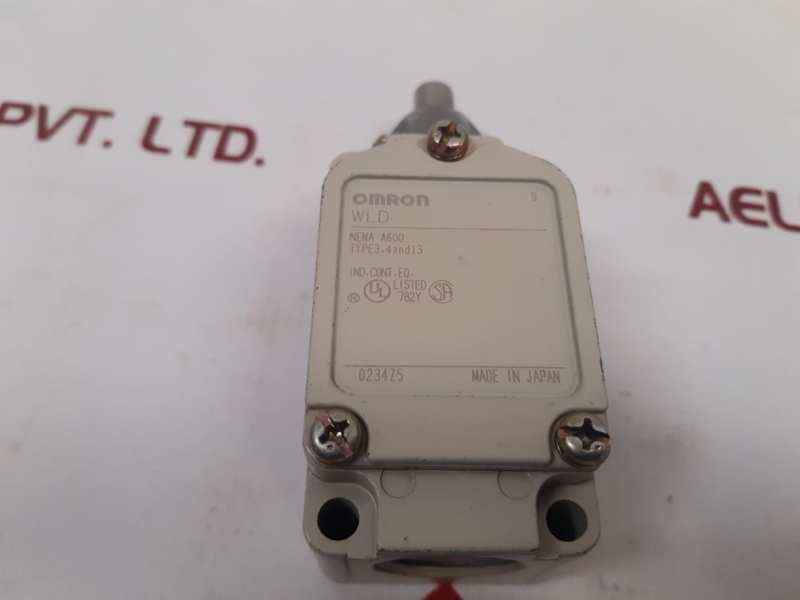 Omron Nema A600 Limit Switch Wld 3,4 And 13 – Aeliya Marine Tech