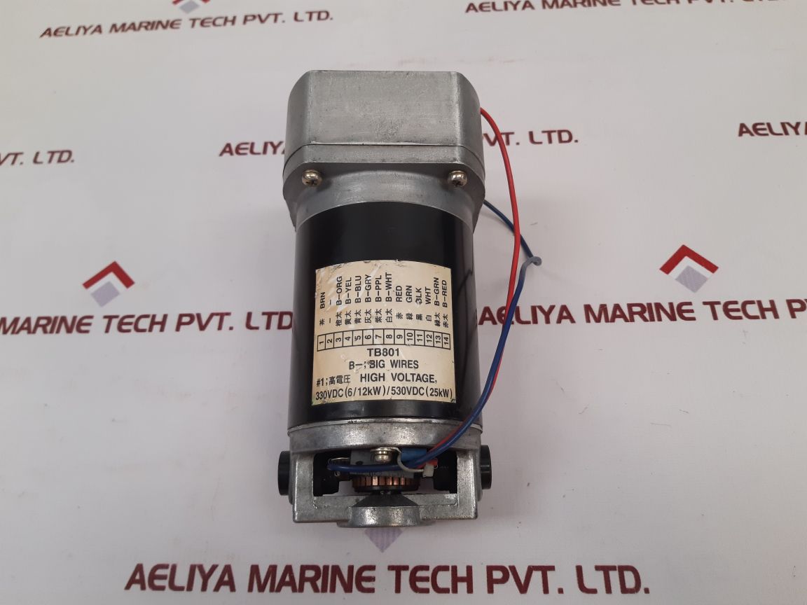 Sanyo Denki D8G-516 Dc 330Vdc Geared Motor – Aeliya Marine Tech