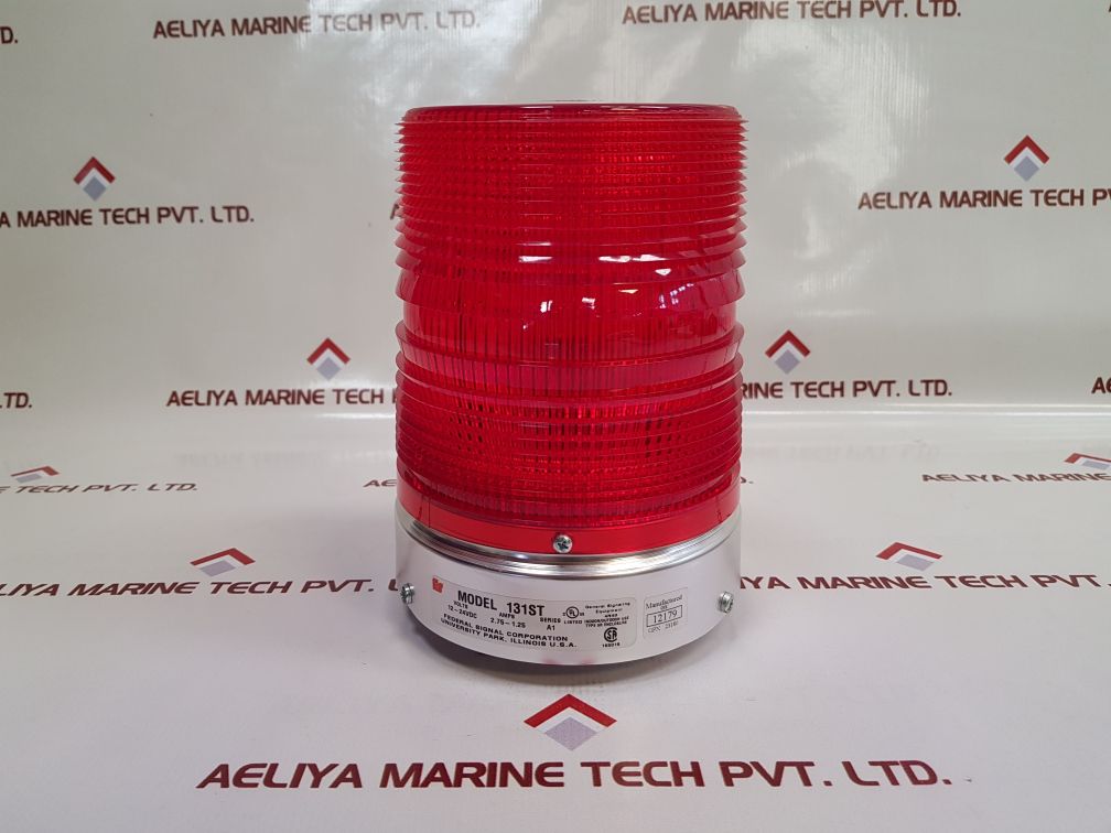 Federal Signal 131St Red Strobe Light – Aeliya Marine Tech®