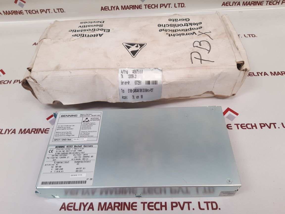 Benning E100-240G48/30(33) Bwru-pdt Power Supply – Aeliya Marine Tech