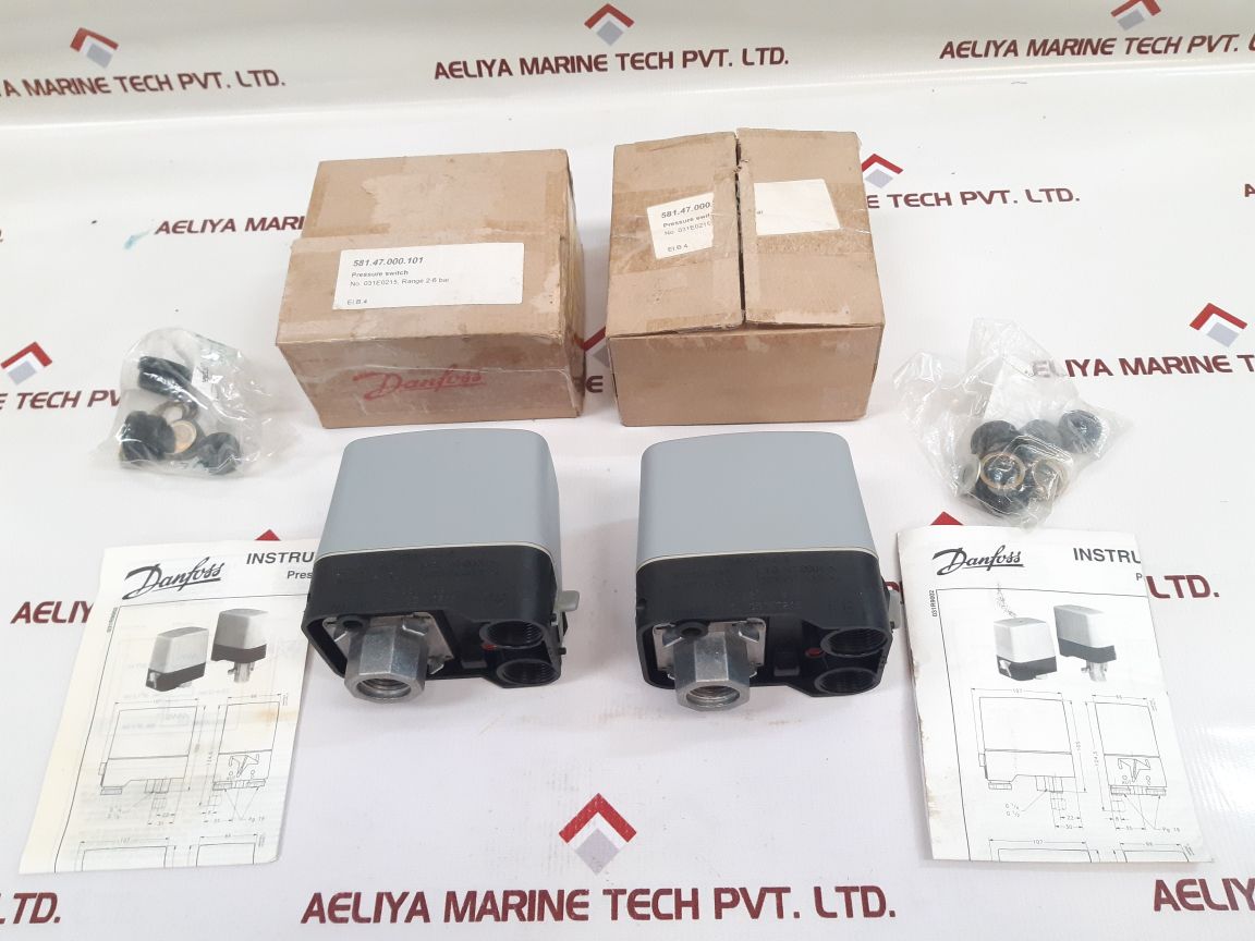 Danfoss Cs Pressure Switch 2-6 Bar – Aeliya Marine Tech