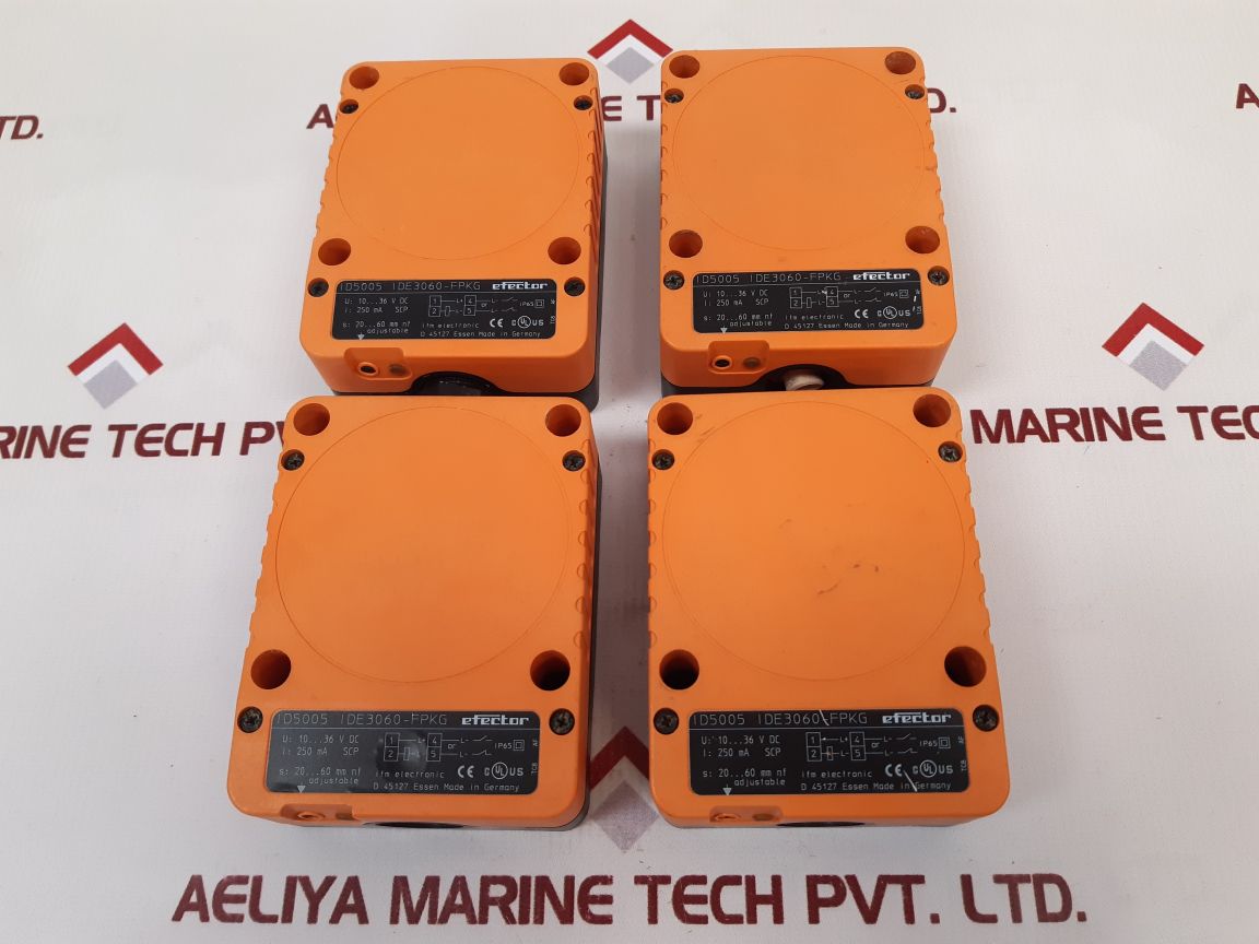 Ifm Electronic Id5005 Ide3060-fpkg Inductive Sensor – Aeliya Marine Tech