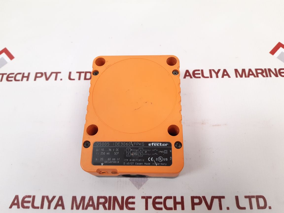 Ifm Electronic Id5005 Ide3060-fpkg Inductive Sensor – Aeliya Marine Tech