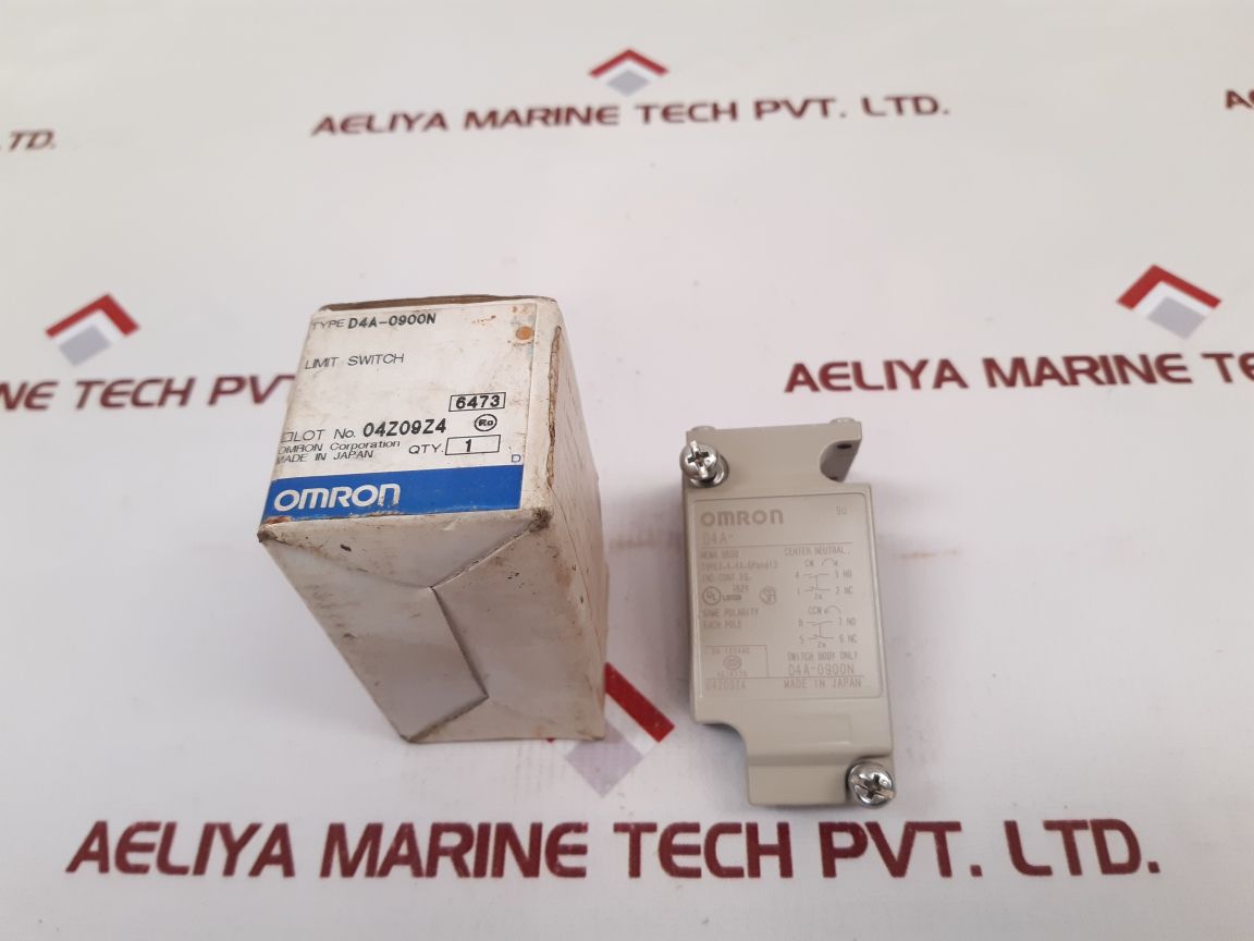 Omron D4A-0900N Limit Switch – Aeliya Marine Tech