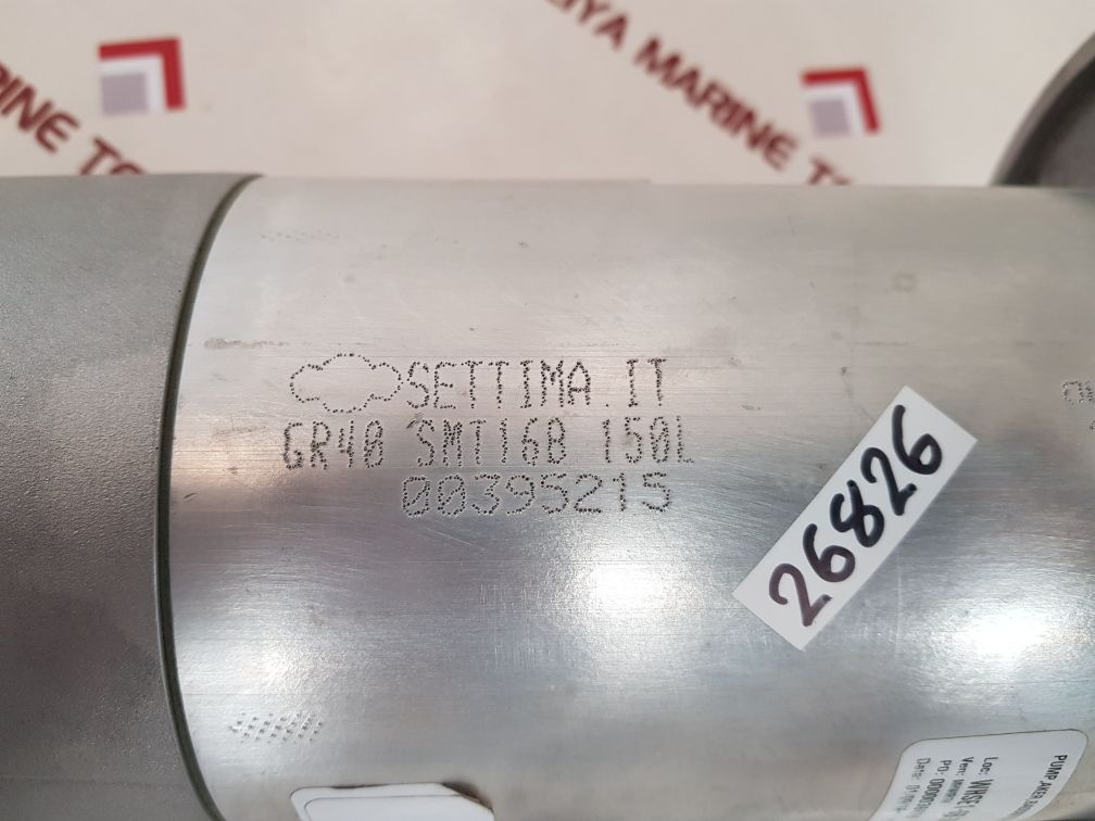 Settima gr40 smt16b 150l screw pump – Aeliya Marine Tech