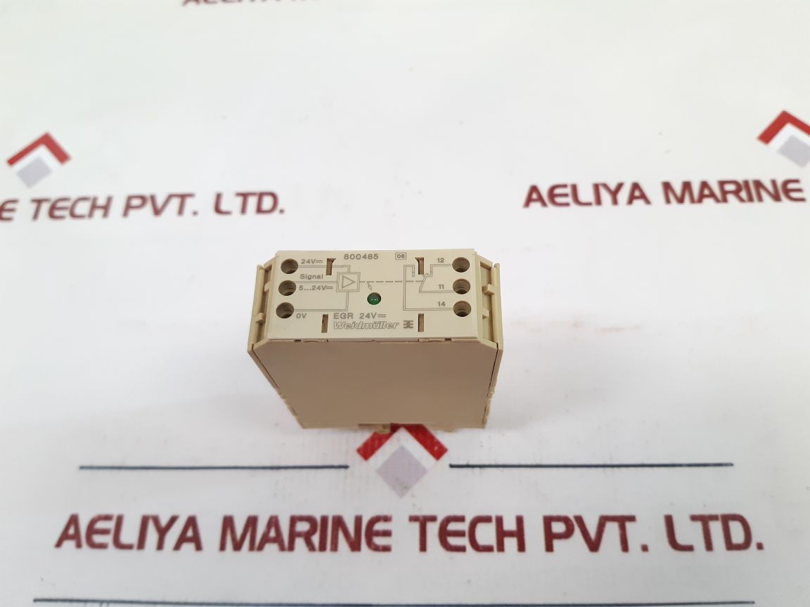 Weidmüller Egr 24V Rail Coupler Relay Module – Aeliya Marine Tech