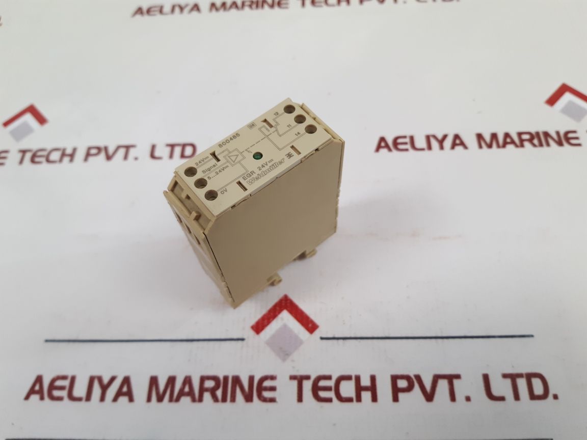 Weidmüller Egr 24V Rail Coupler Relay Module – Aeliya Marine Tech