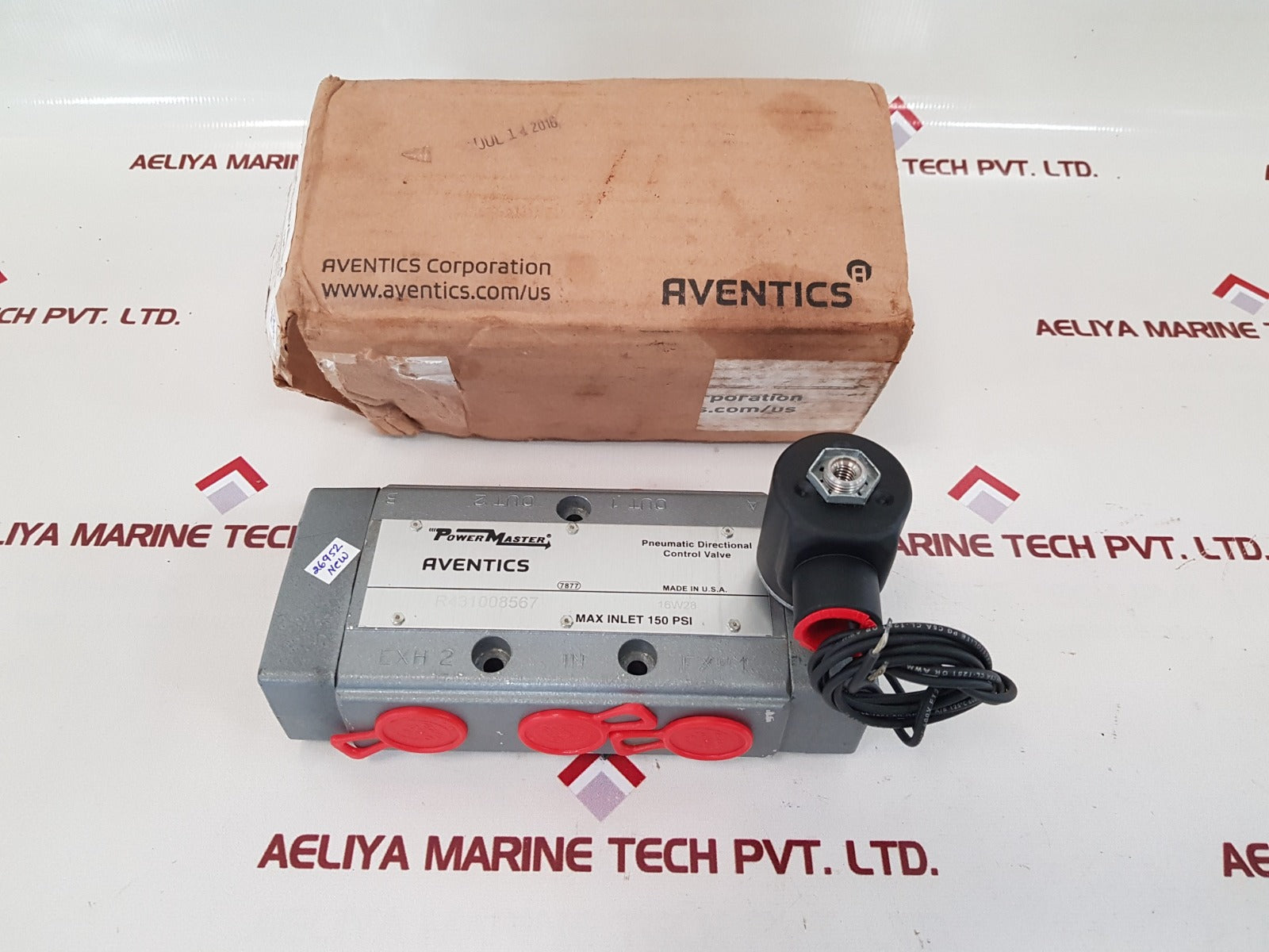 Aventics/rexroth r431008567 pneumatic directional control valve p50861 ...
