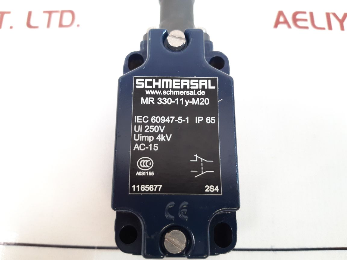 Schmersal Mr 330-11Y-m20 Limit Switch – Aeliya Marine Tech