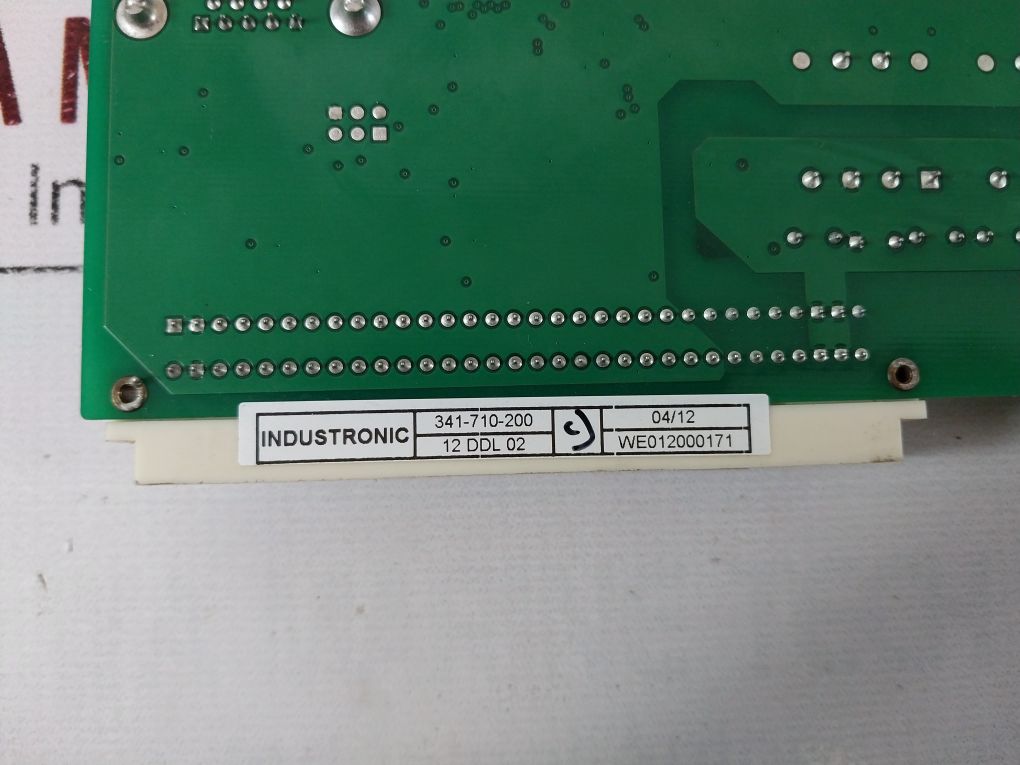 Industronic 341-710-200 Pcb Card – Aeliya Marine Tech