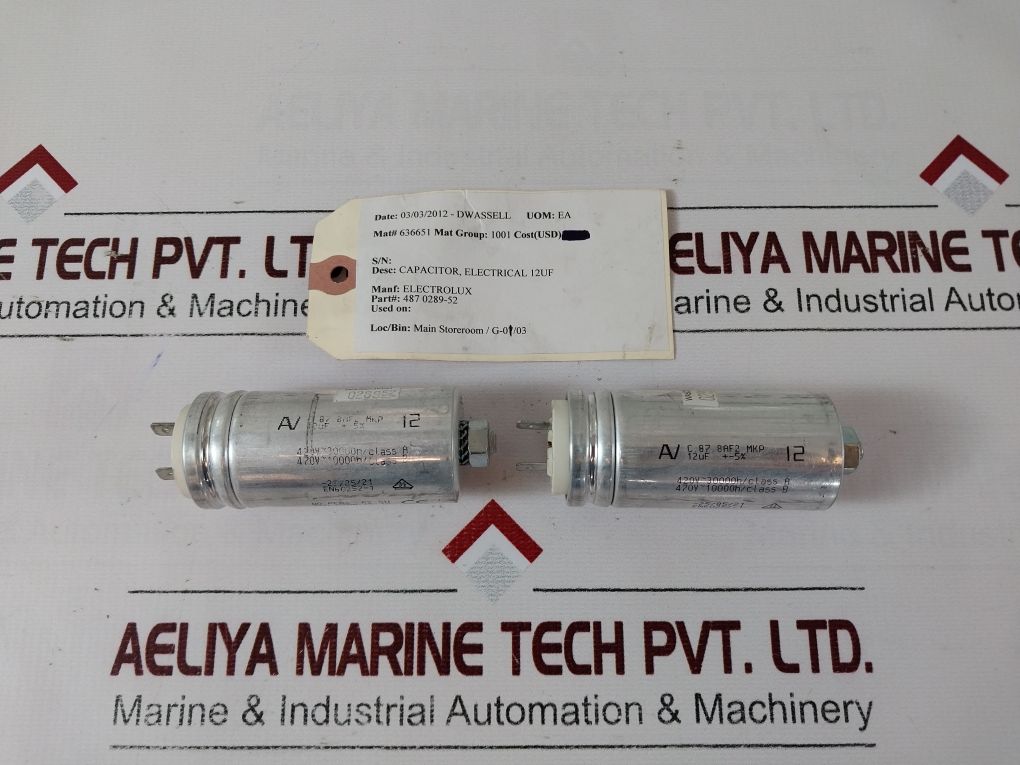 Av Arcotronics C.87.8Af2 Mkp Capacitor – Aeliya Marine Tech