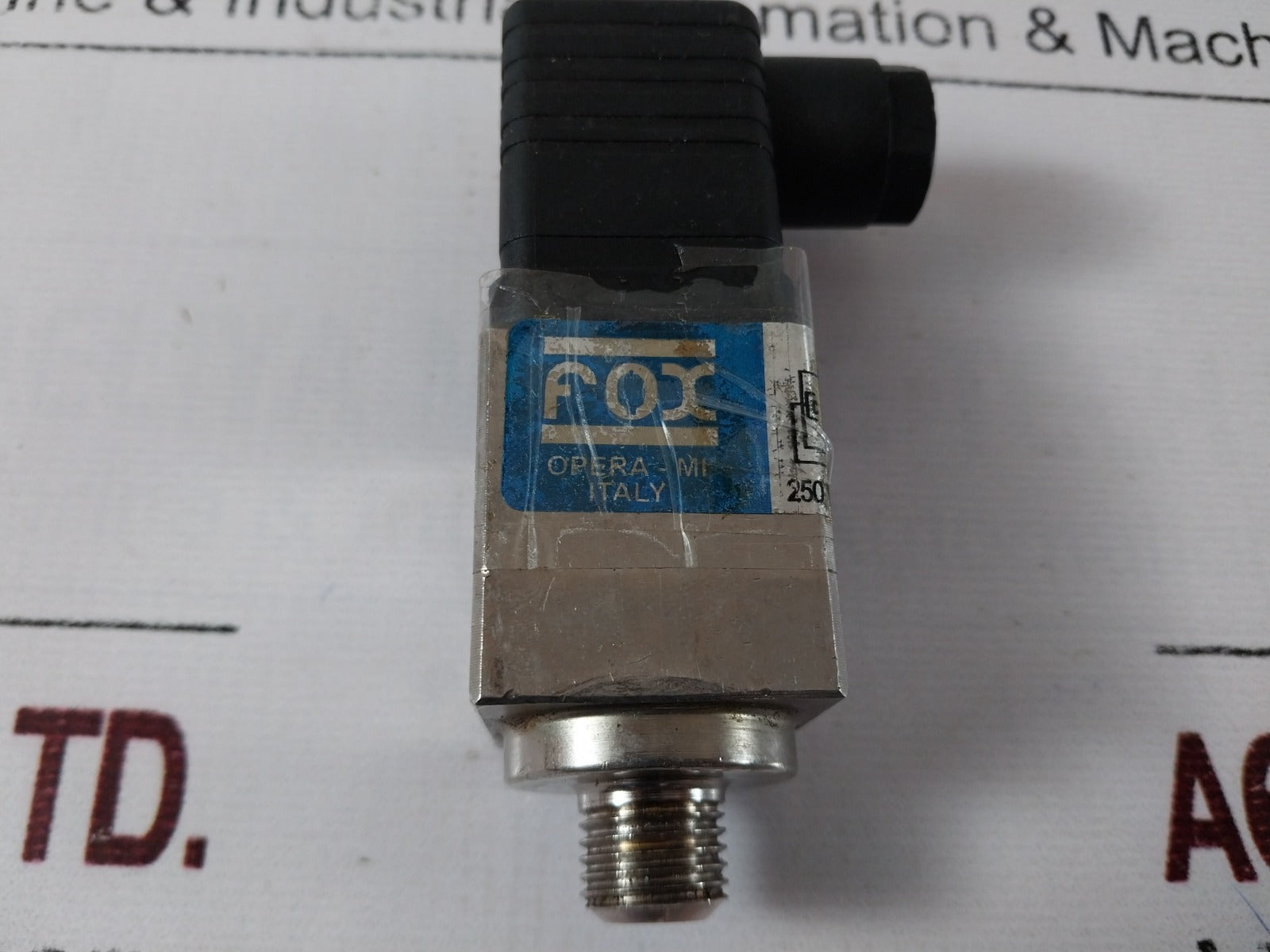 Fox K6 Pressure Switches 250Vac-0,5A/ 110 Vdc- 0,15A – Aeliya Marine Tech