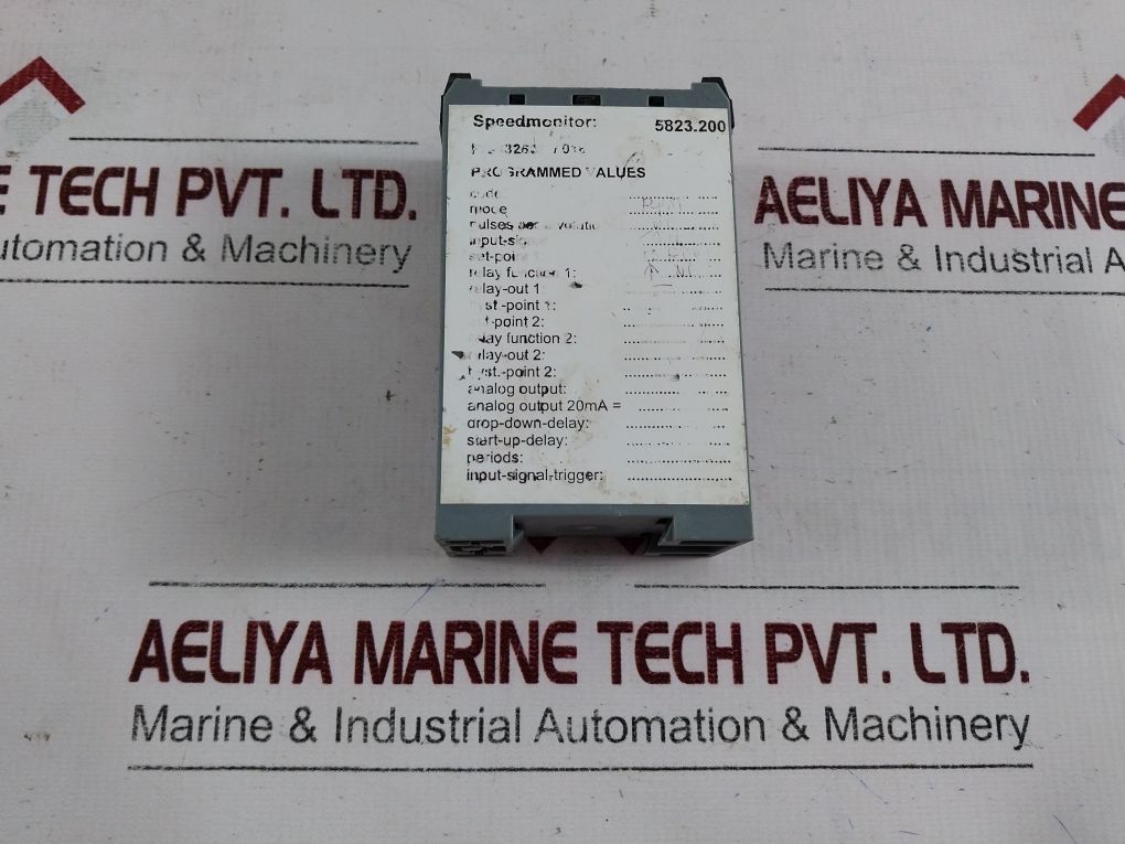 Rheintacho 5823.200 Speed Monitor with 20mA Analog Output. – Aeliya ...