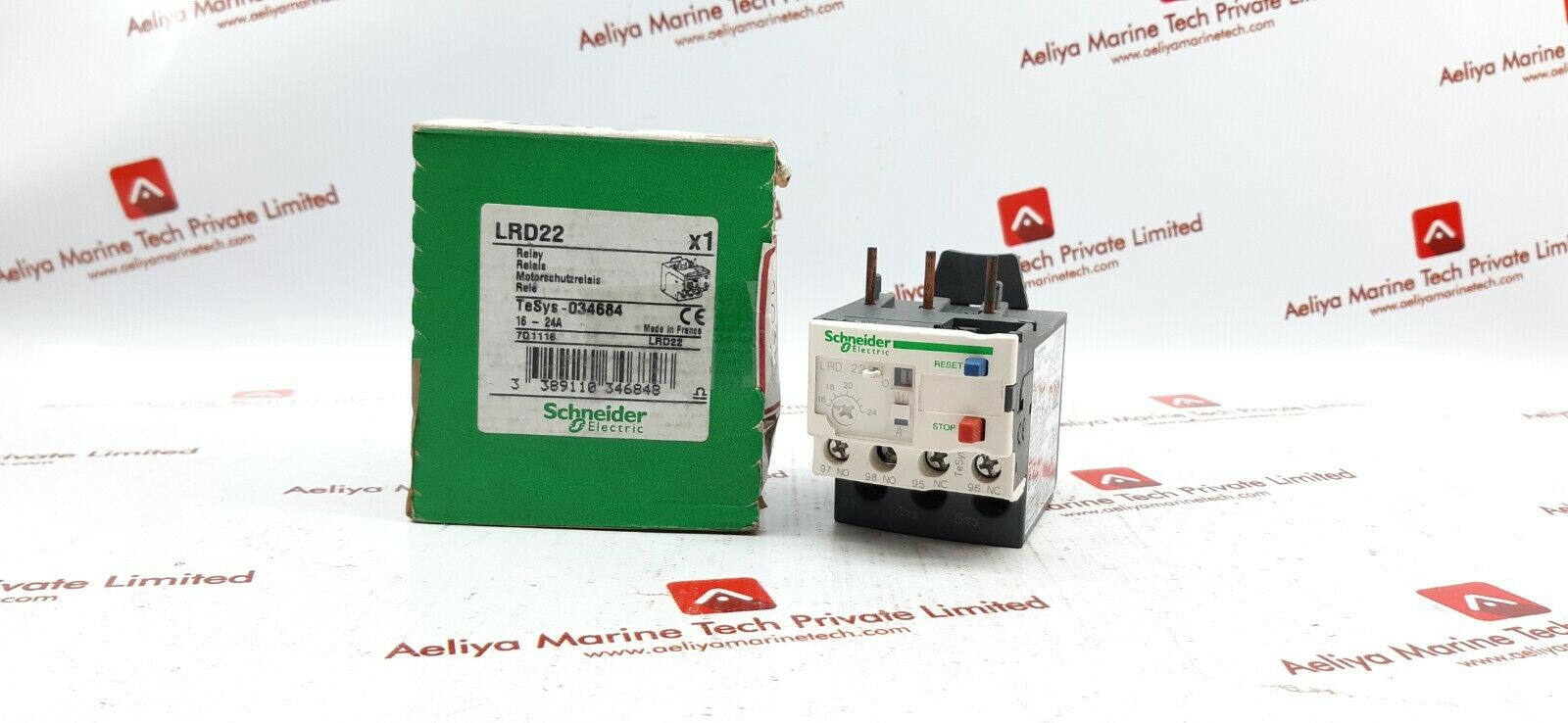Schneider Telemecanique lrd22 thermal overload relay – Aeliya Marine Tech®