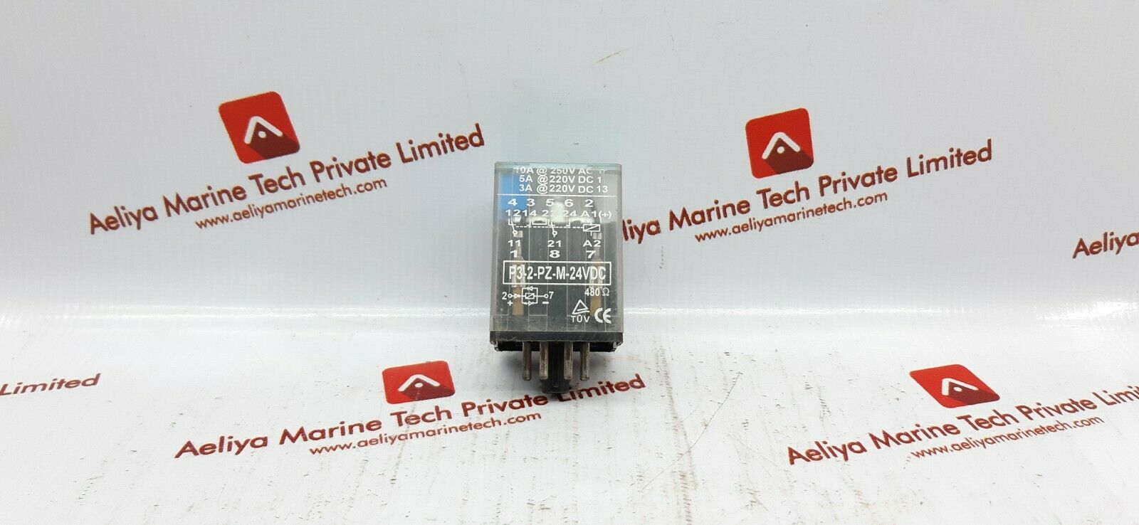 Paramount p3-2-pz-m-24vdc coil relay – Aeliya Marine Tech