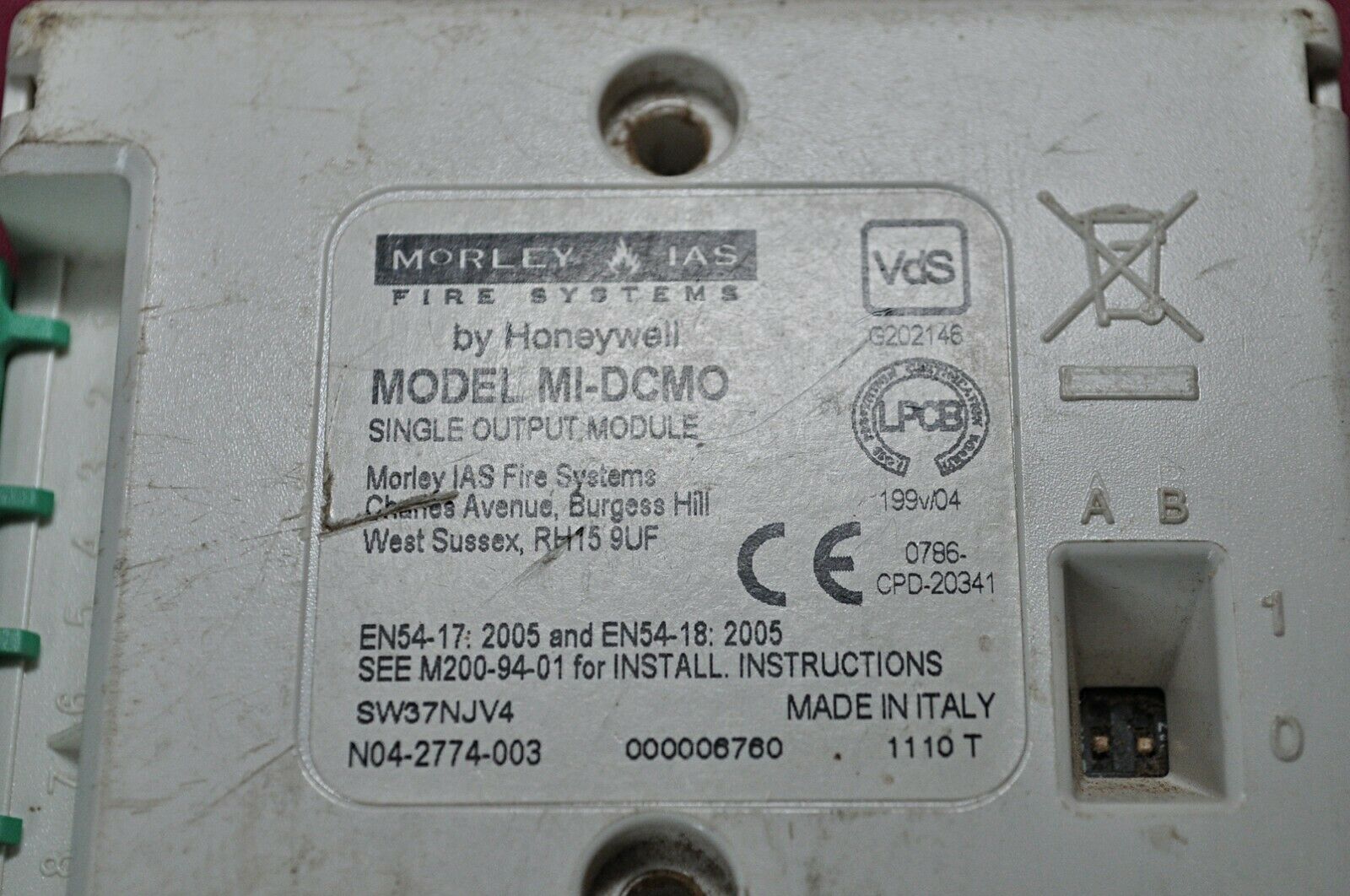 Morley ias mi-dcmo single output module – Aeliya Marine Tech