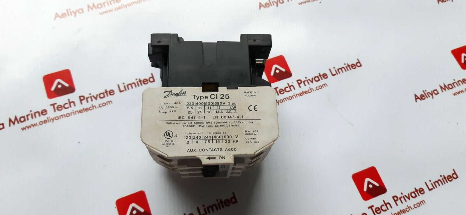 Danfoss ci25 contactor – Aeliya Marine Tech