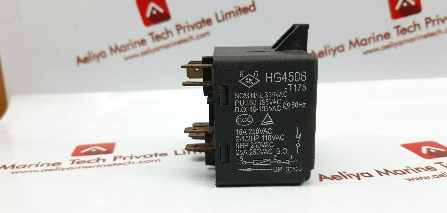 HG4506 single phase motor starter relay – Aeliya Marine Tech