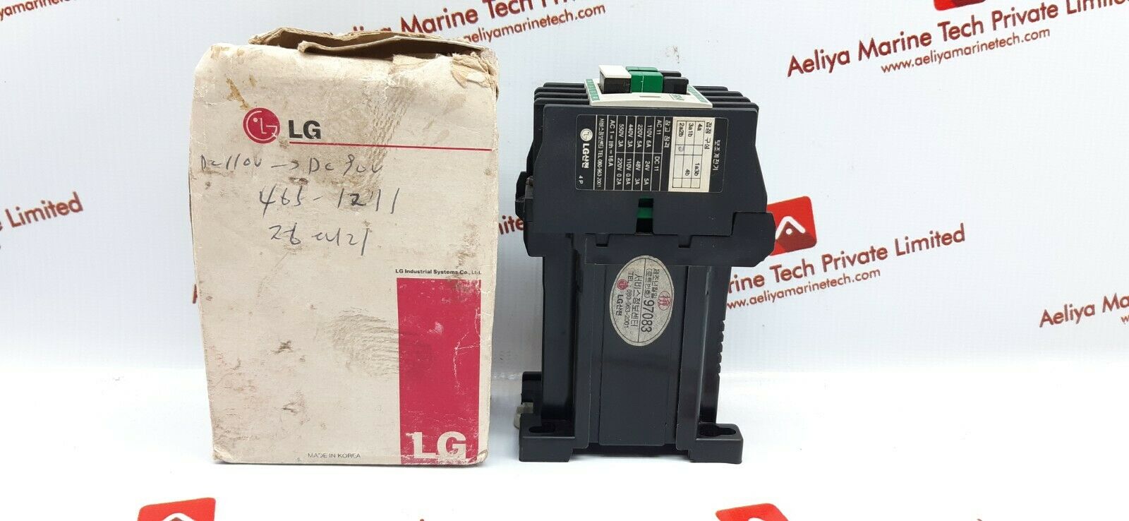 LG green series srx-4p contactor dc 110v – Aeliya Marine Tech