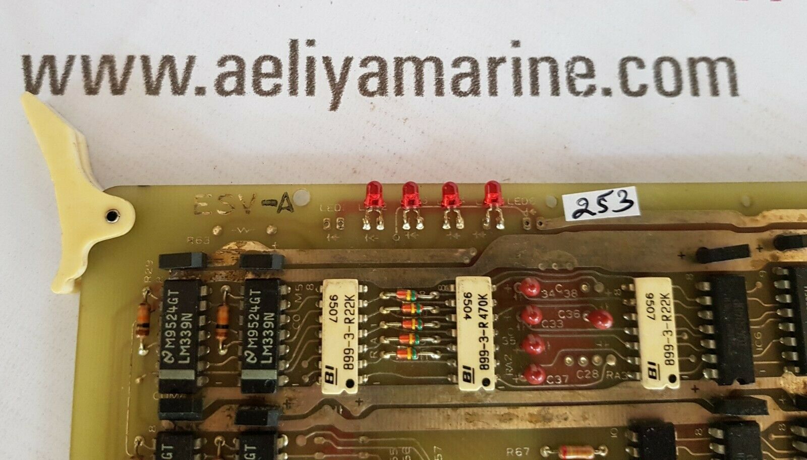 Mitsui zosen ems-1 control unit pcb esv-a – Aeliya Marine Tech®