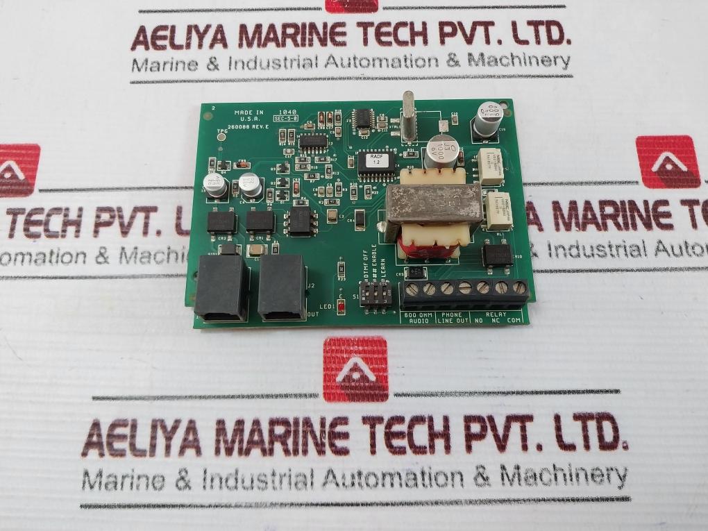 260086 Rev. E Pcb Card – Aeliya Marine Tech