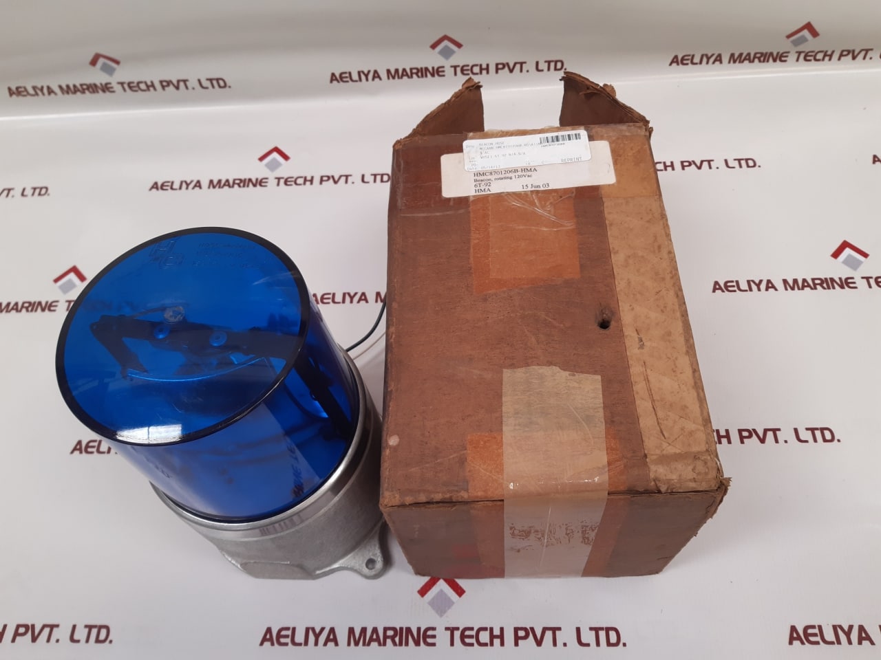 Hose-mccann 870-120 Blue Rotating Beacon Light – Aeliya Marine Tech®