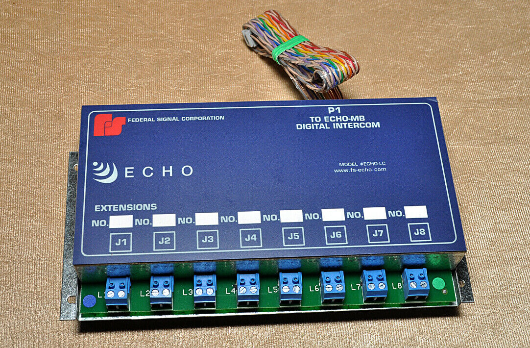 Federal echo-lc p1 to echo-mb digital intercom – Aeliya Marine Tech