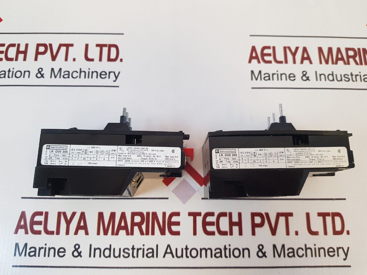 Telemecanique lr.-d09 305 overload relay – Aeliya Marine Tech