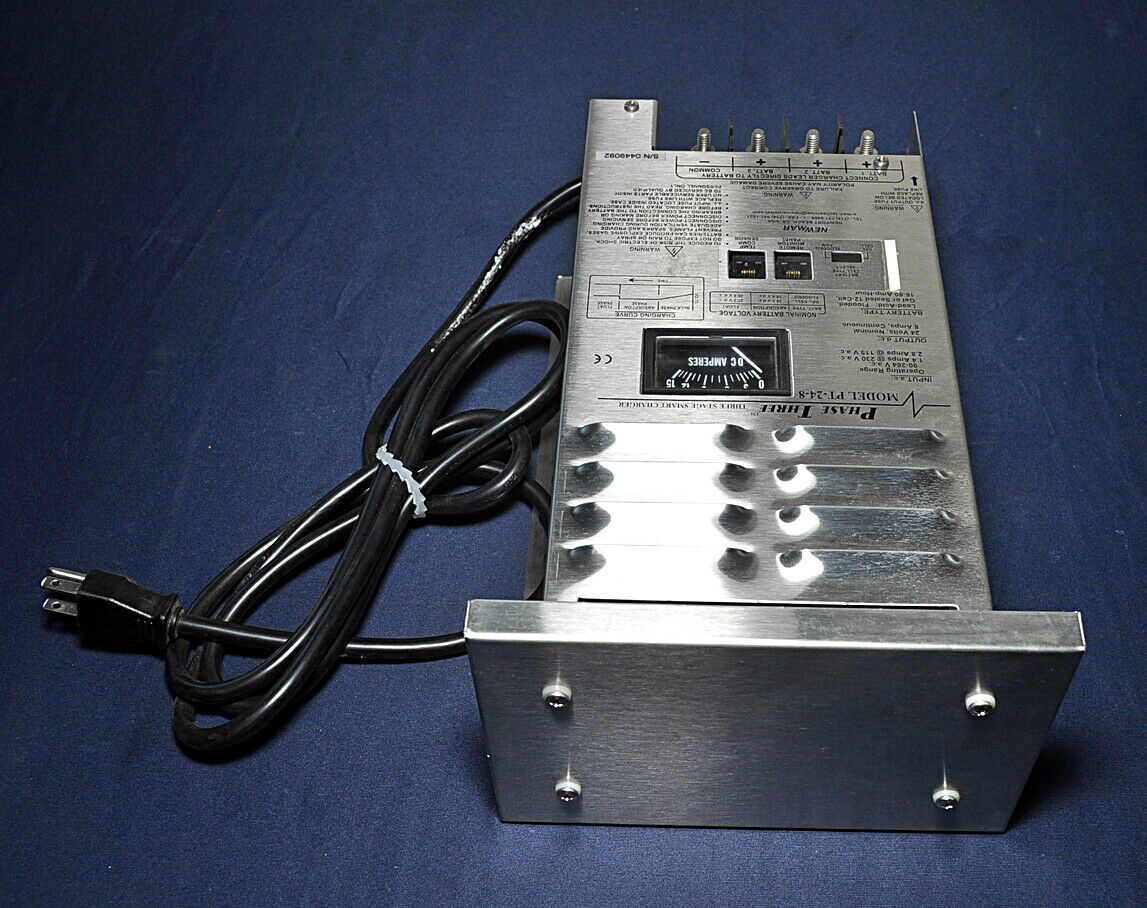 Newmar pt-24-8 phase three stage smart charger – Aeliya Marine Tech®
