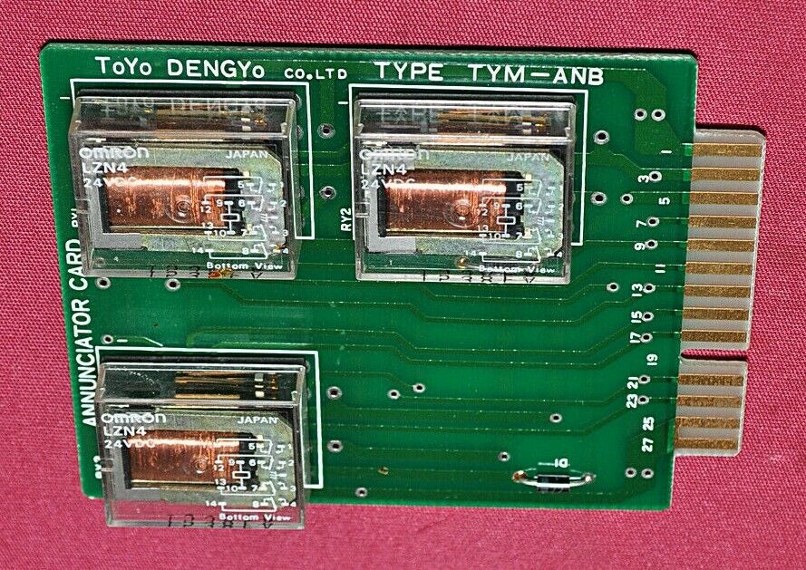 Toyo dengyo tym-anb annunciator card – Aeliya Marine Tech