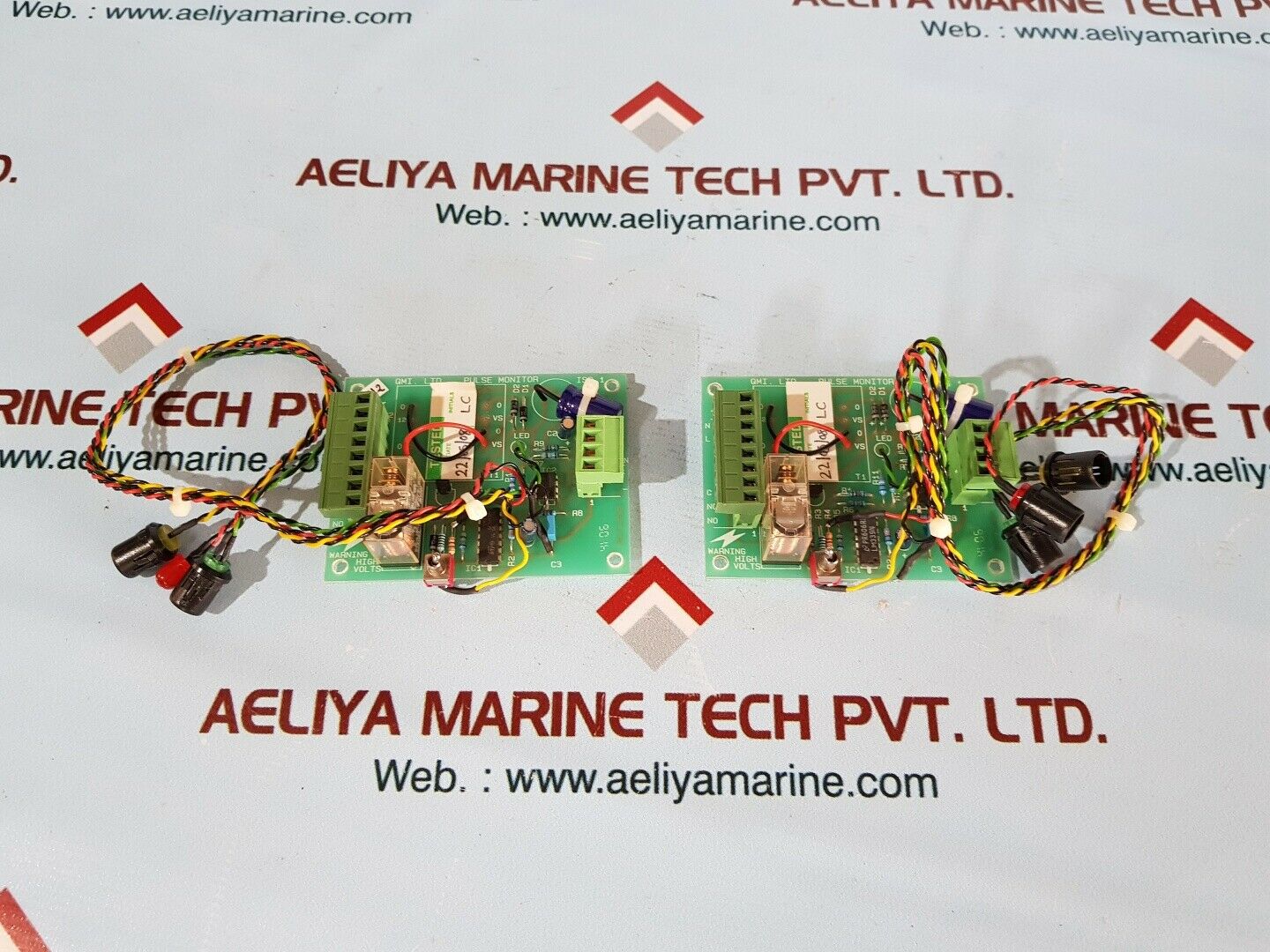 Qmi pulse monitor pcb card – Aeliya Marine Tech