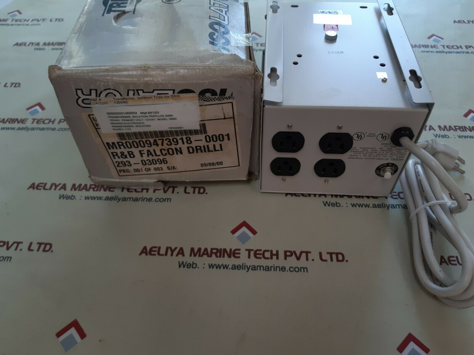 Industrial Tripp Lite IS1000 Isolation Transformer - 120VAC Power ...