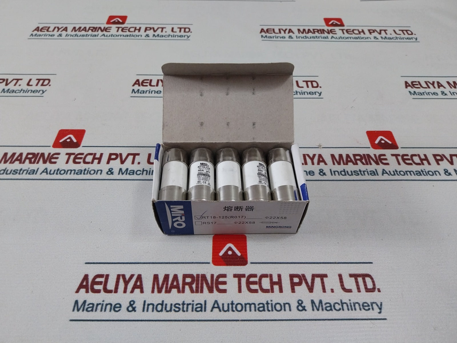 Lot Of 16X Mro Rt18-125 Fuse 500V~690V – Aeliya Marine Tech