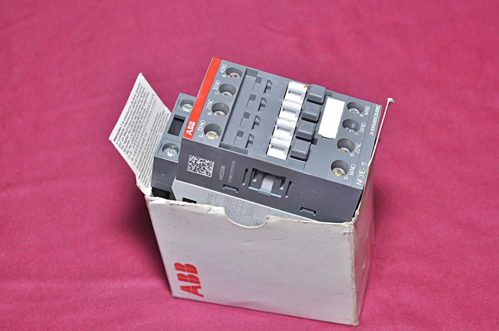 Abb Nf31E-11 Contactor Relay 24-60V 50/60Hz 20-60Vdc – Aeliya Marine Tech