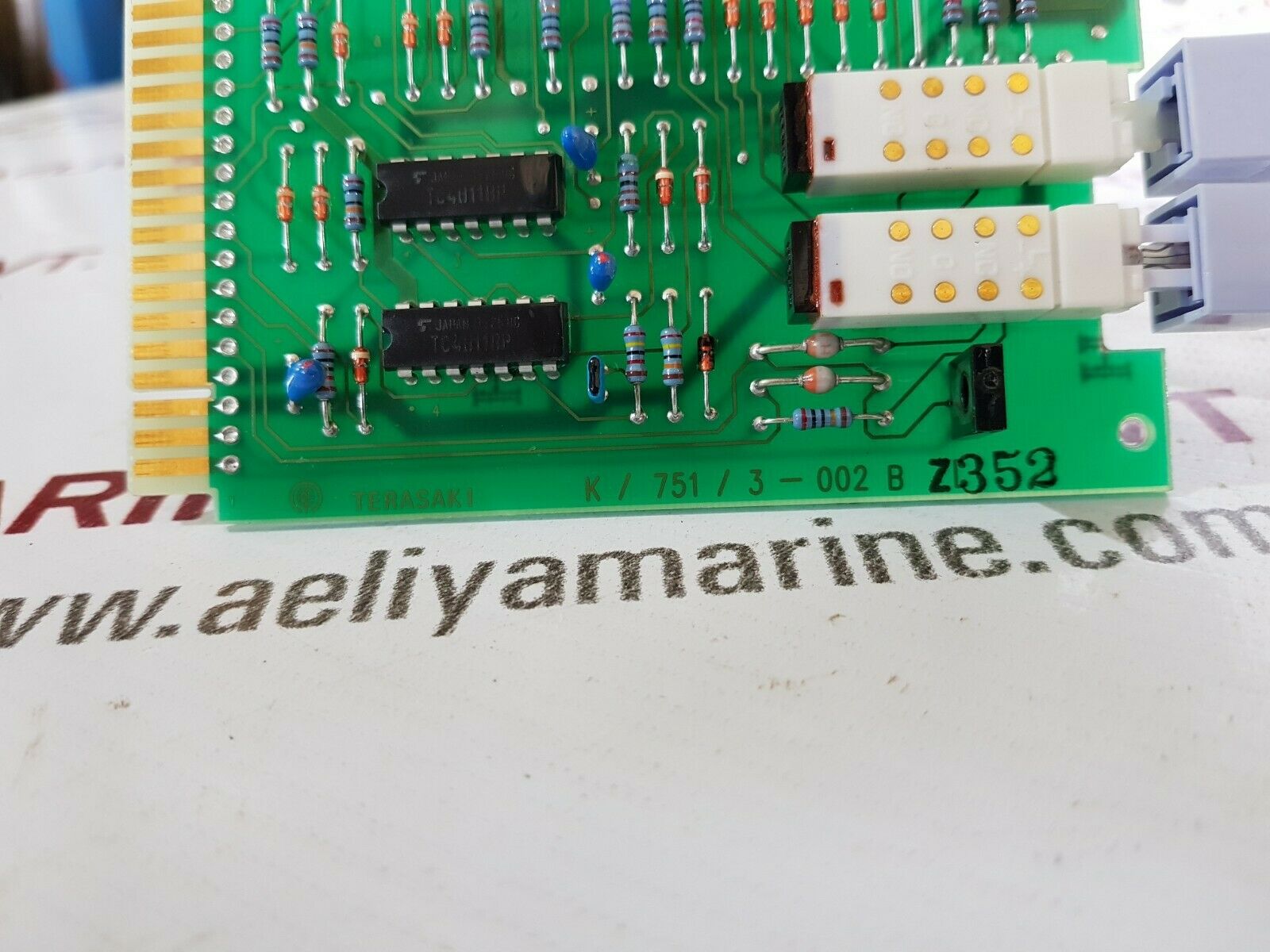 Terasaki erb-325 pcb card k/751/3-002b – Aeliya Marine Tech