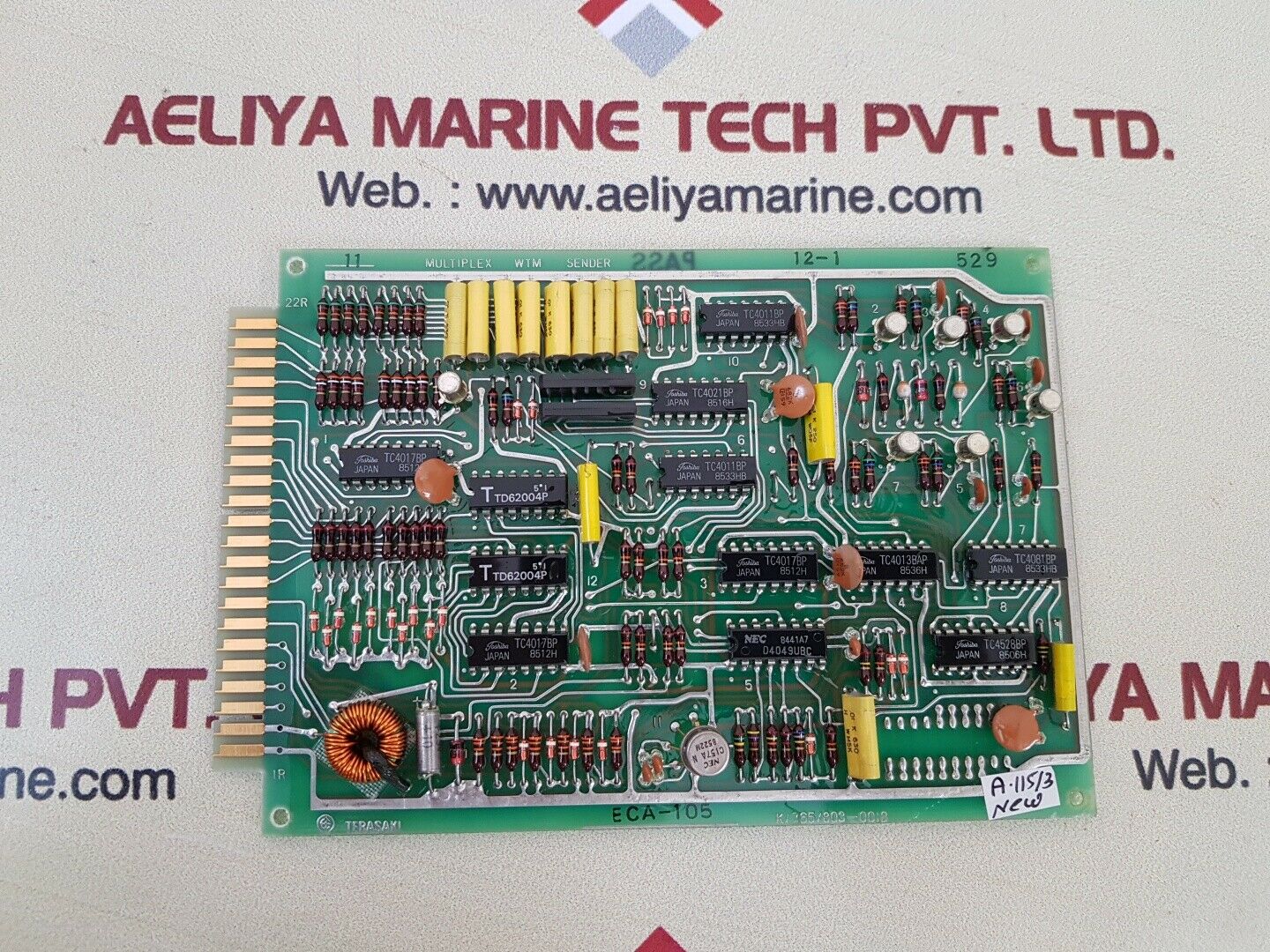 Terasaki eca-105 multiplex wtm sender k/765/803-001b – Aeliya Marine Tech