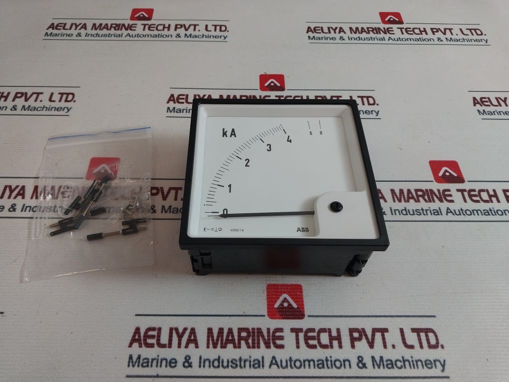 Abb Ammeter Display Device 4000/1a 0-4/8 Ka – Aeliya Marine Tech
