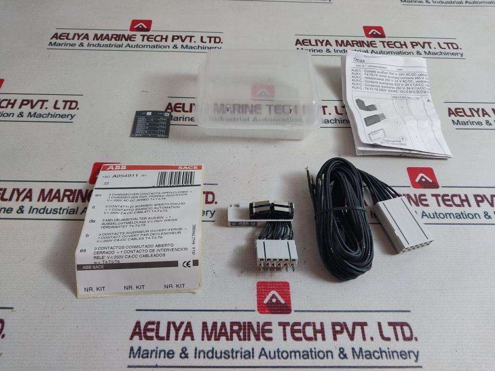 Abb 1sd A054911 R1 Circuit Breaker Accessory 3b84 6a 125/250vac Ra2306 ...