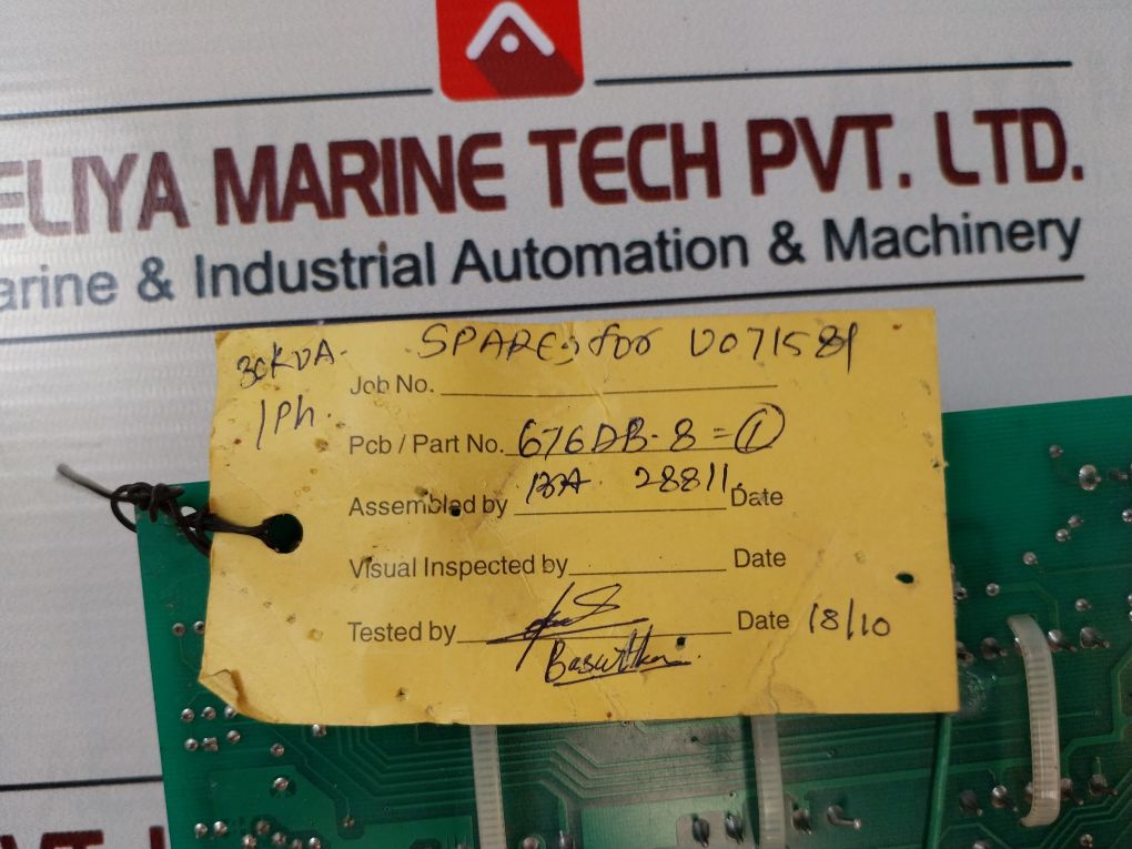 ABB 676DB-8-5 Control Card 676 DB – Aeliya Marine Tech
