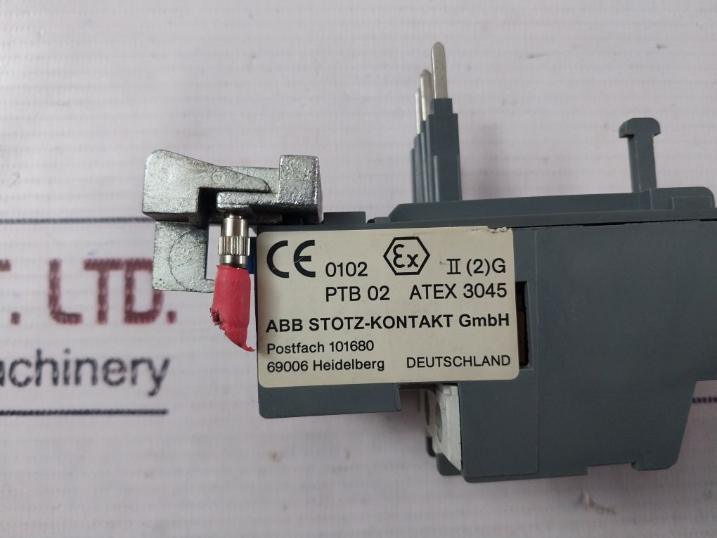 Abb Ca5-10 Contactor ,Ta25 Du Relay With Cal5-11 Auxiliary Contact Blo ...