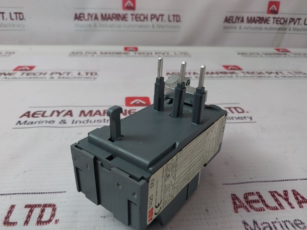 Abb Ca5-10 Contactor ,Ta25 Du Relay With Cal5-11 Auxiliary Contact Blo ...