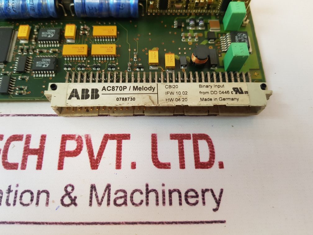 Abb Ac870P/Melody Binary Input Module Cbi 20 – Aeliya Marine Tech
