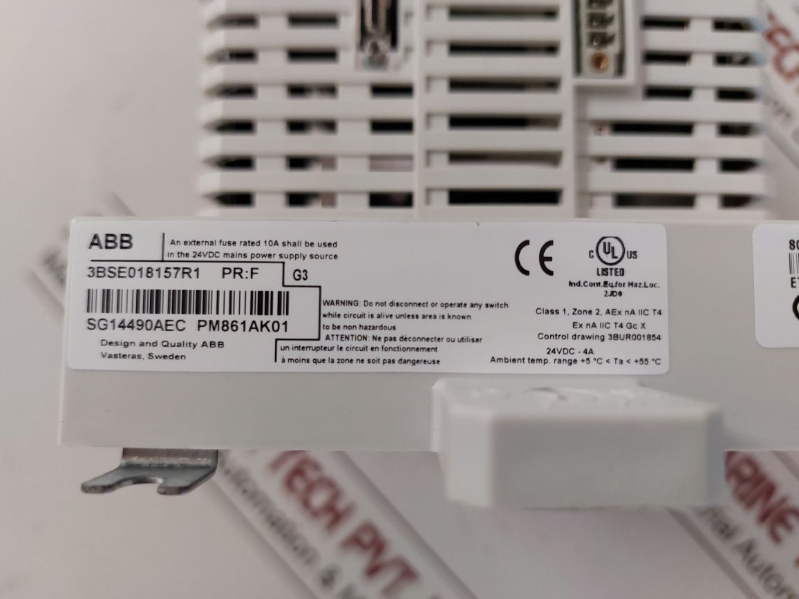 Abb Ac 800M 3Bse018157R1 Processor Unit Pr:F – Aeliya Marine Tech