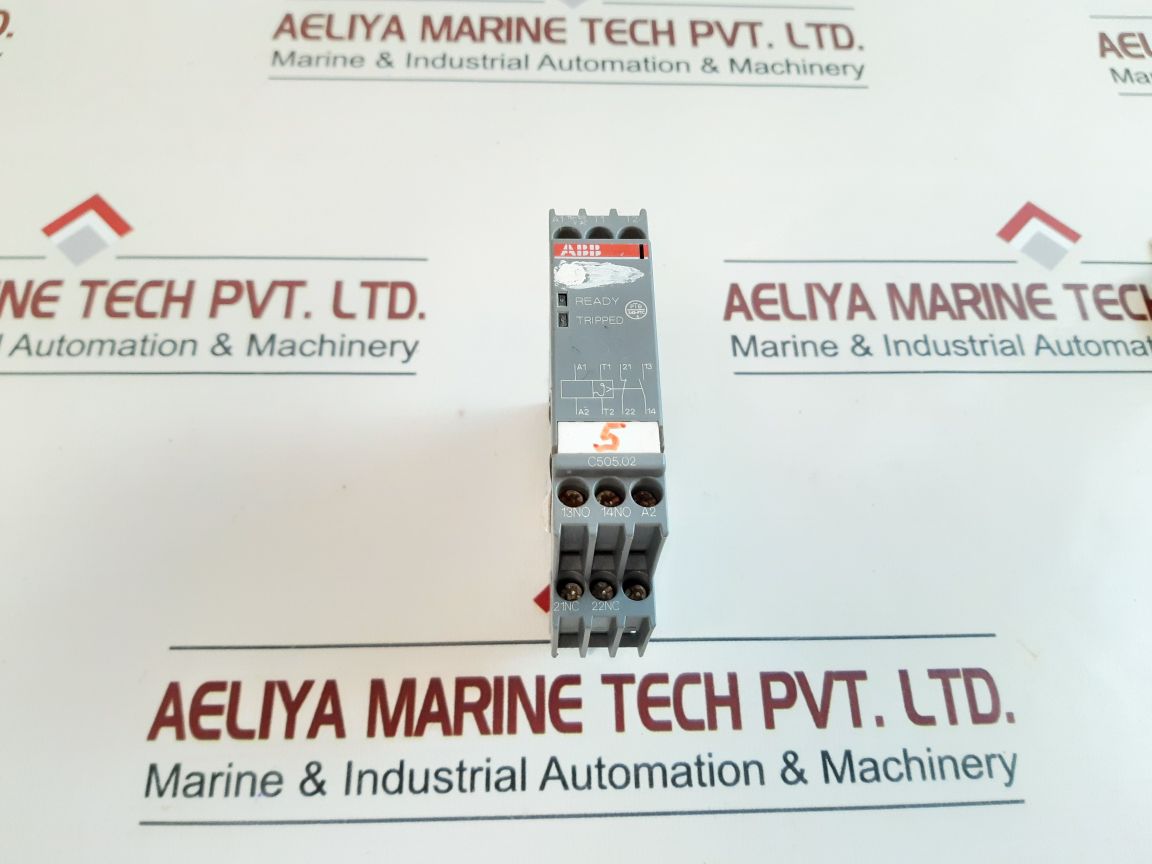 Abb C505.02 Thermistor Protection Relay 1Sar600011R0001 – Aeliya Marine ...