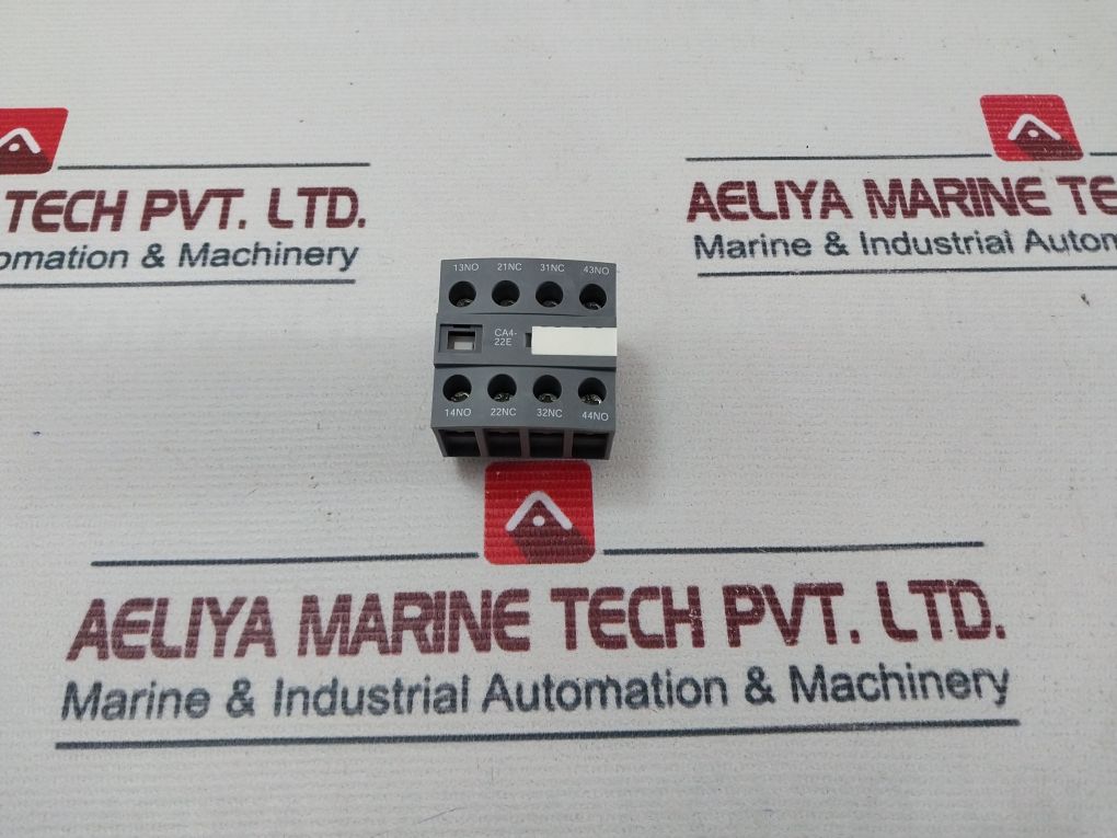 ABB CA4-22E Auxiliary Contacts Block 690V AC – Aeliya Marine Tech