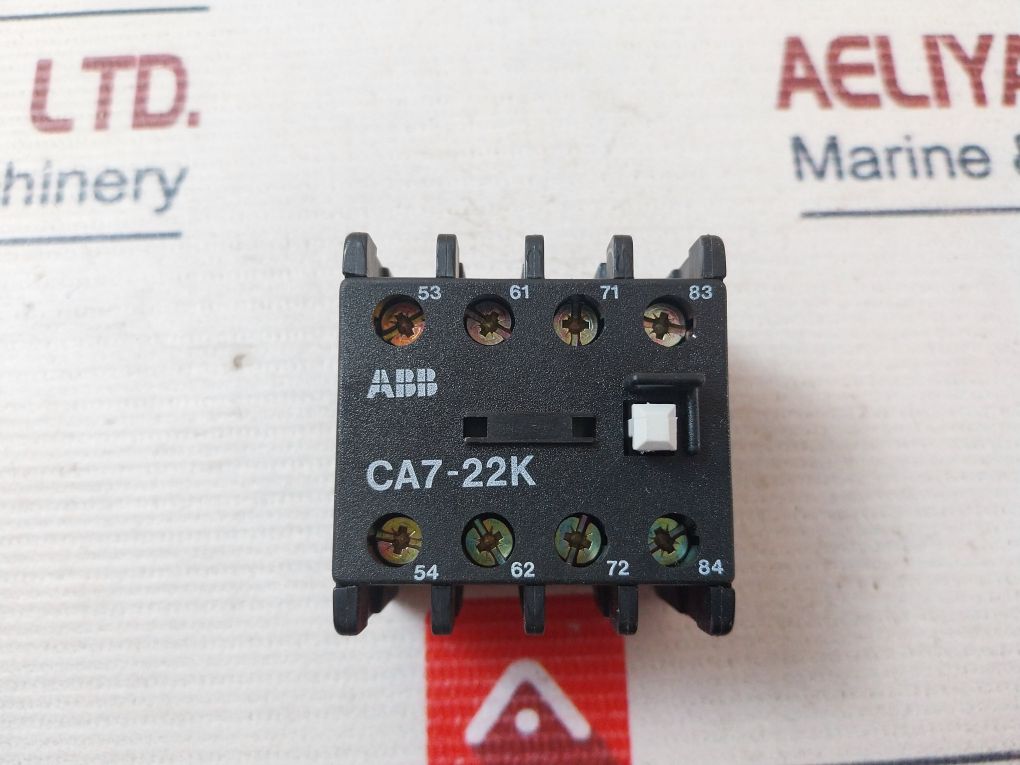 Abb Ca7-22K Auxiliary Contact Block – Aeliya Marine Tech