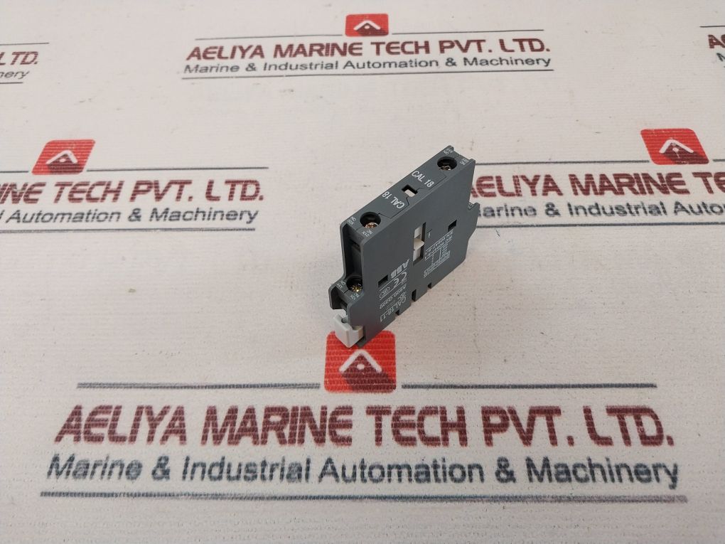 ABB CAL18-11 Auxiliary Contact Block IEC/EN 60947-5-1 16A 690V AC – Aeliya Marine Tech