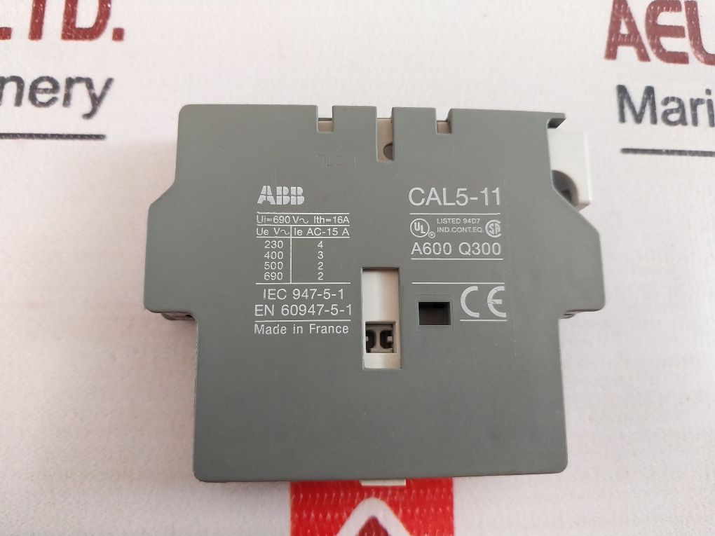 Abb Cal5-11 Auxiliary Contact – Aeliya Marine Tech